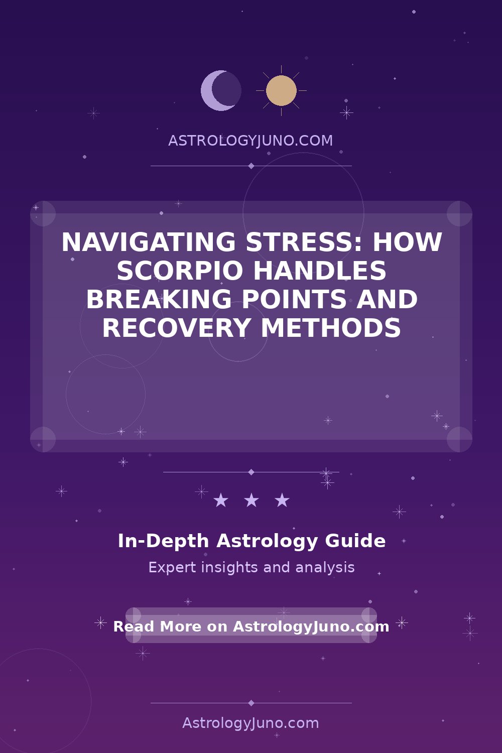 Navigating Stress: How Scorpio Handles Breaking Points and Recovery ...