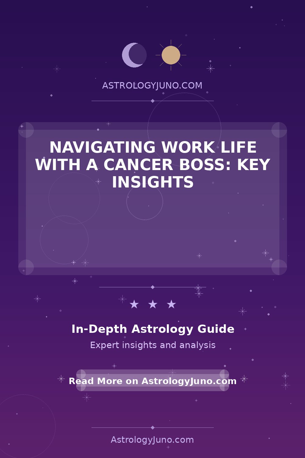 Cancer Boss: What to Expect at Work - Astrology Juno