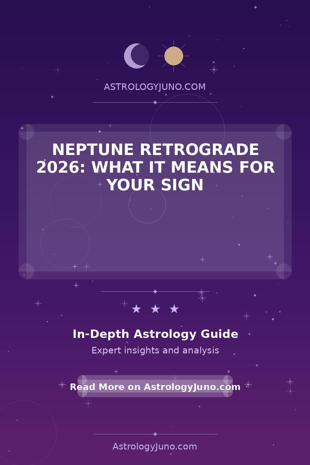 Neptune Retrograde 2026: What It Means for Your Sign - Astrology Juno