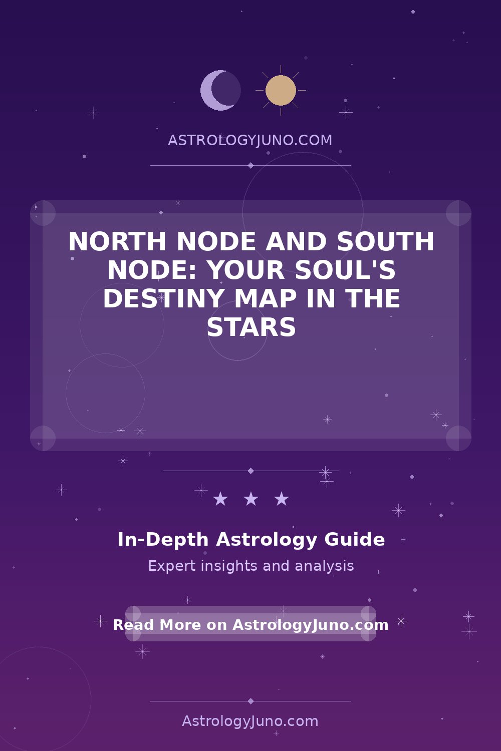 North Node and South Node: Your Soul's Destiny Map in the Stars ...