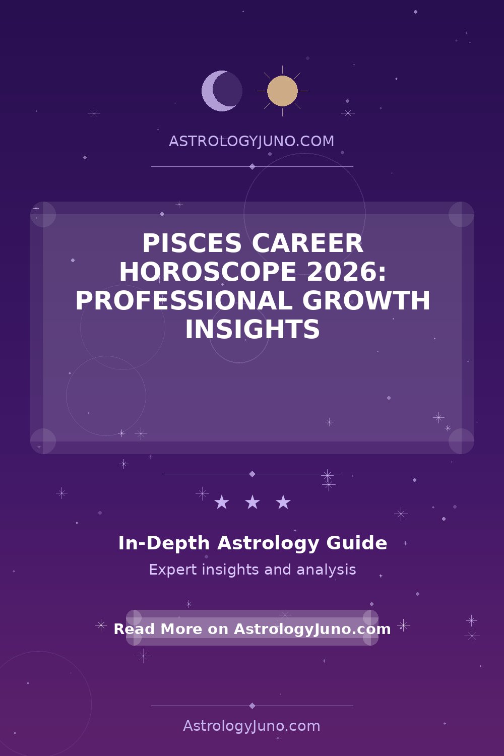 Pisces Career Horoscope 2026: Growth & Opportunities - Astrology Juno