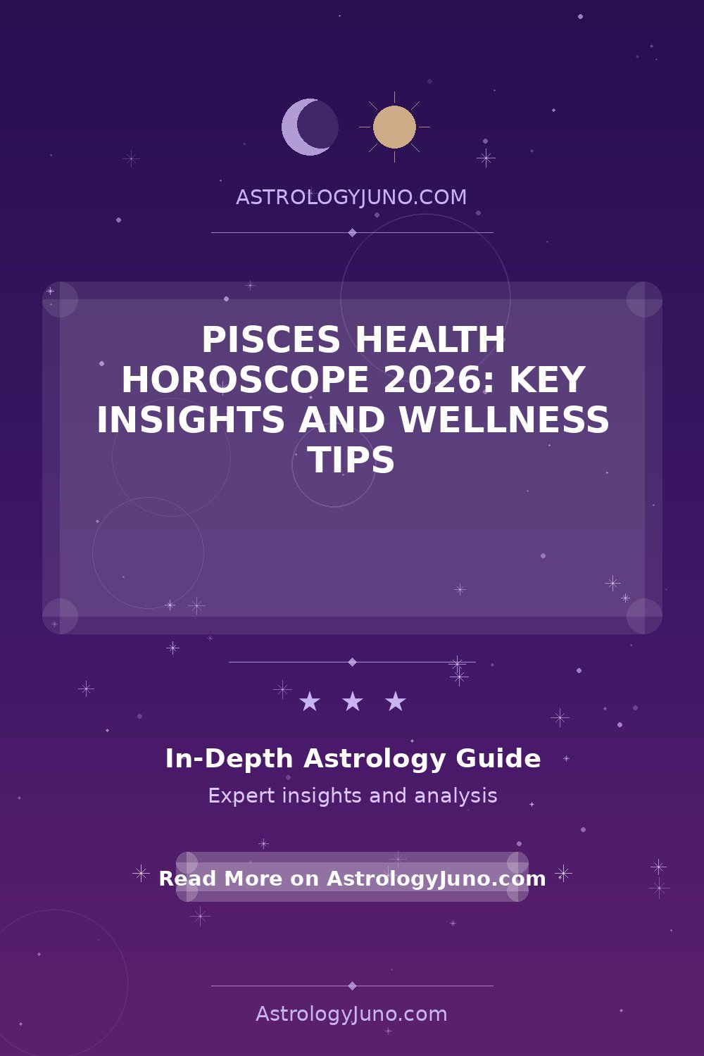 Pisces Health Horoscope 2026: Key Insights and Wellness Tips ...