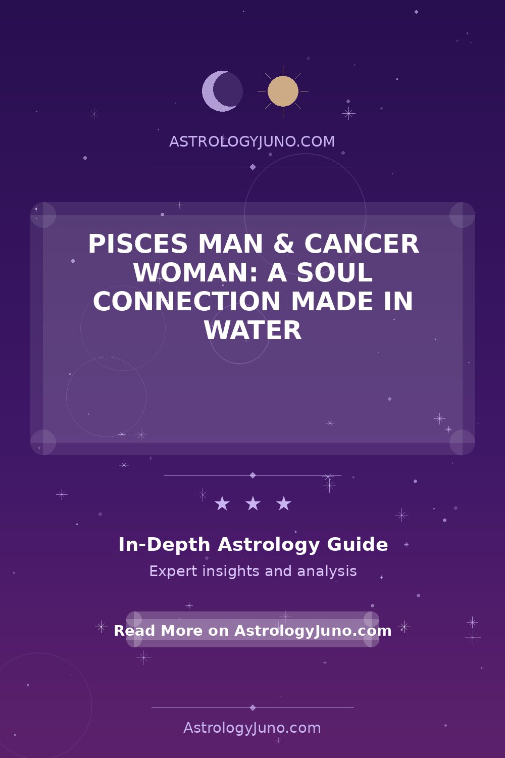 Pisces Man & Cancer Woman: A Soul Connection Made in Water - Astrology Juno