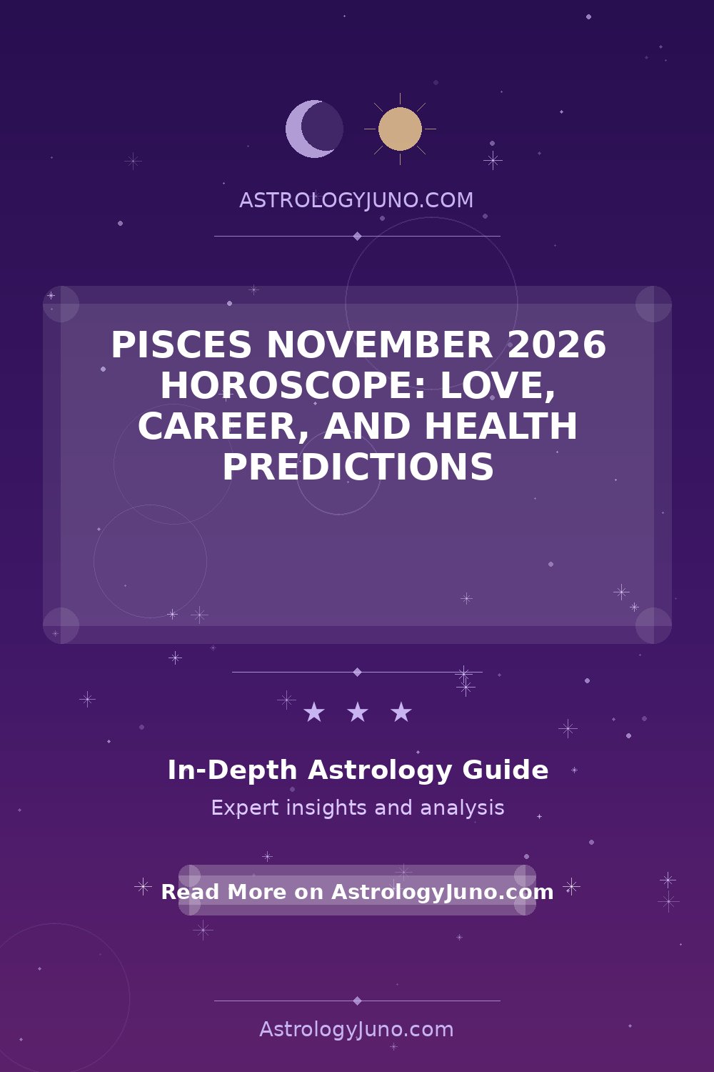 Pisces November 2026 Horoscope: Love, Career, and Health Predictions ...