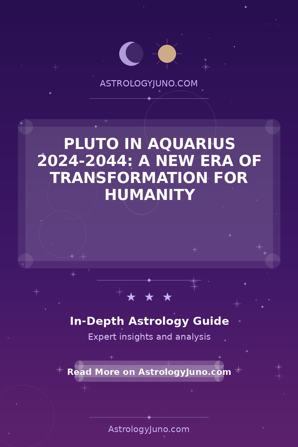 Pluto in Aquarius 2024-2044: A New Era of Transformation for Humanity ...