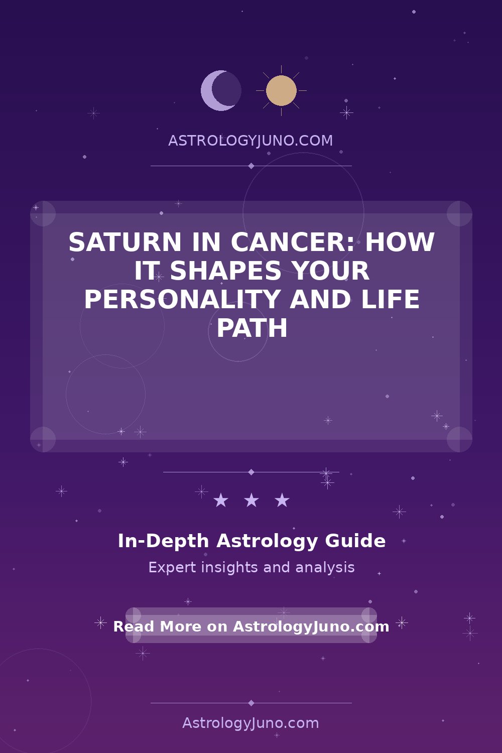 Saturn in Cancer: How It Shapes Your Personality and Life Path ...