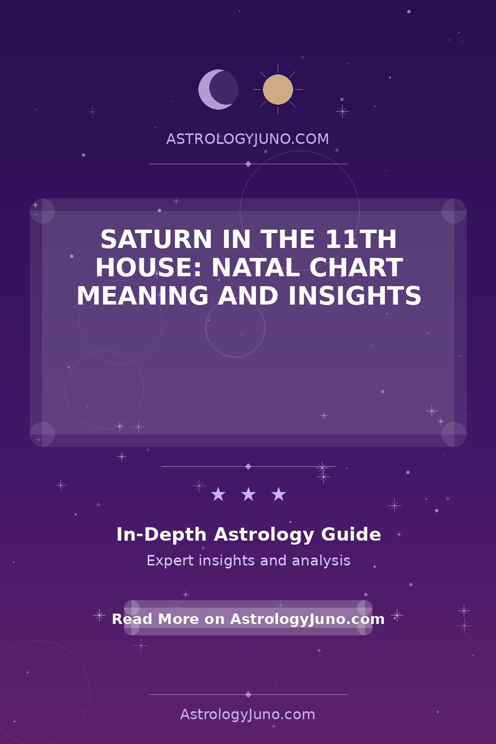 Saturn in the 11th House: Meaning and Insights - Astrology Juno