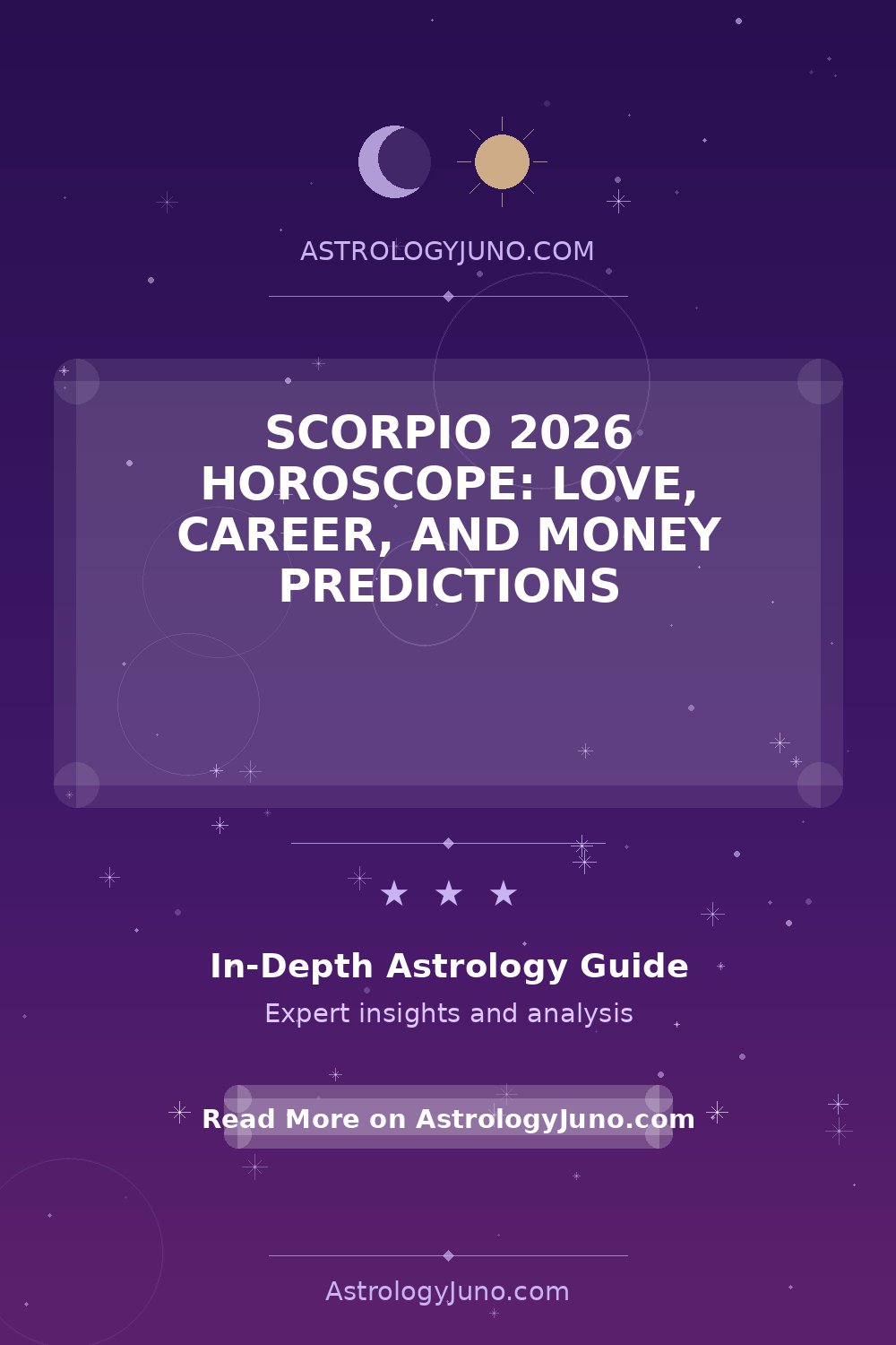 Scorpio 2026 Horoscope: Love, Career, and Money Predictions - Astrology ...