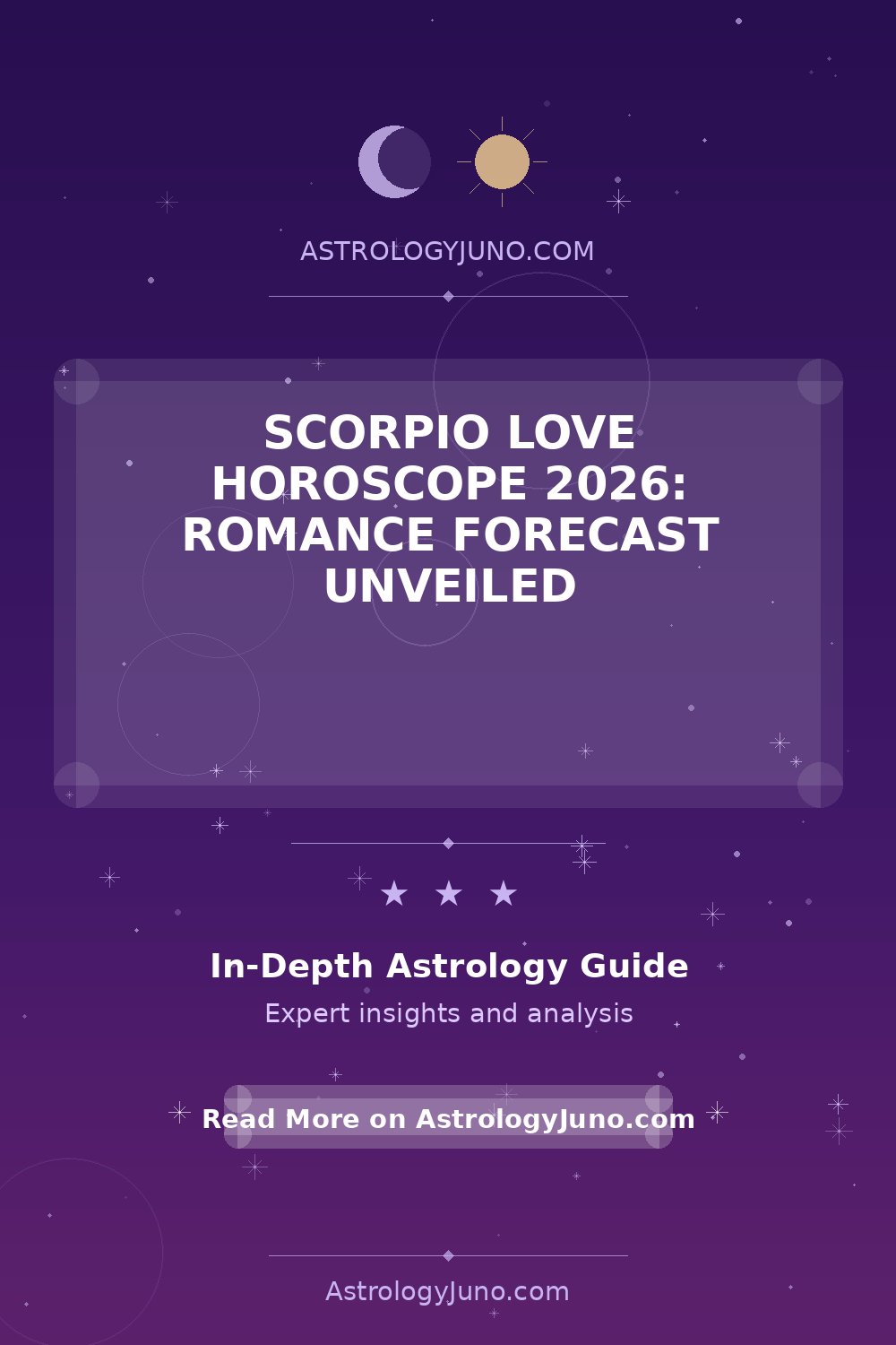 Scorpio Love Horoscope 2026: Insights & Predictions - Astrology Juno