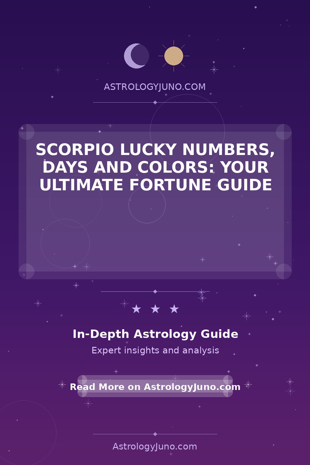 Scorpio Lucky Numbers, Days and Colors: Your Ultimate Fortune Guide ...
