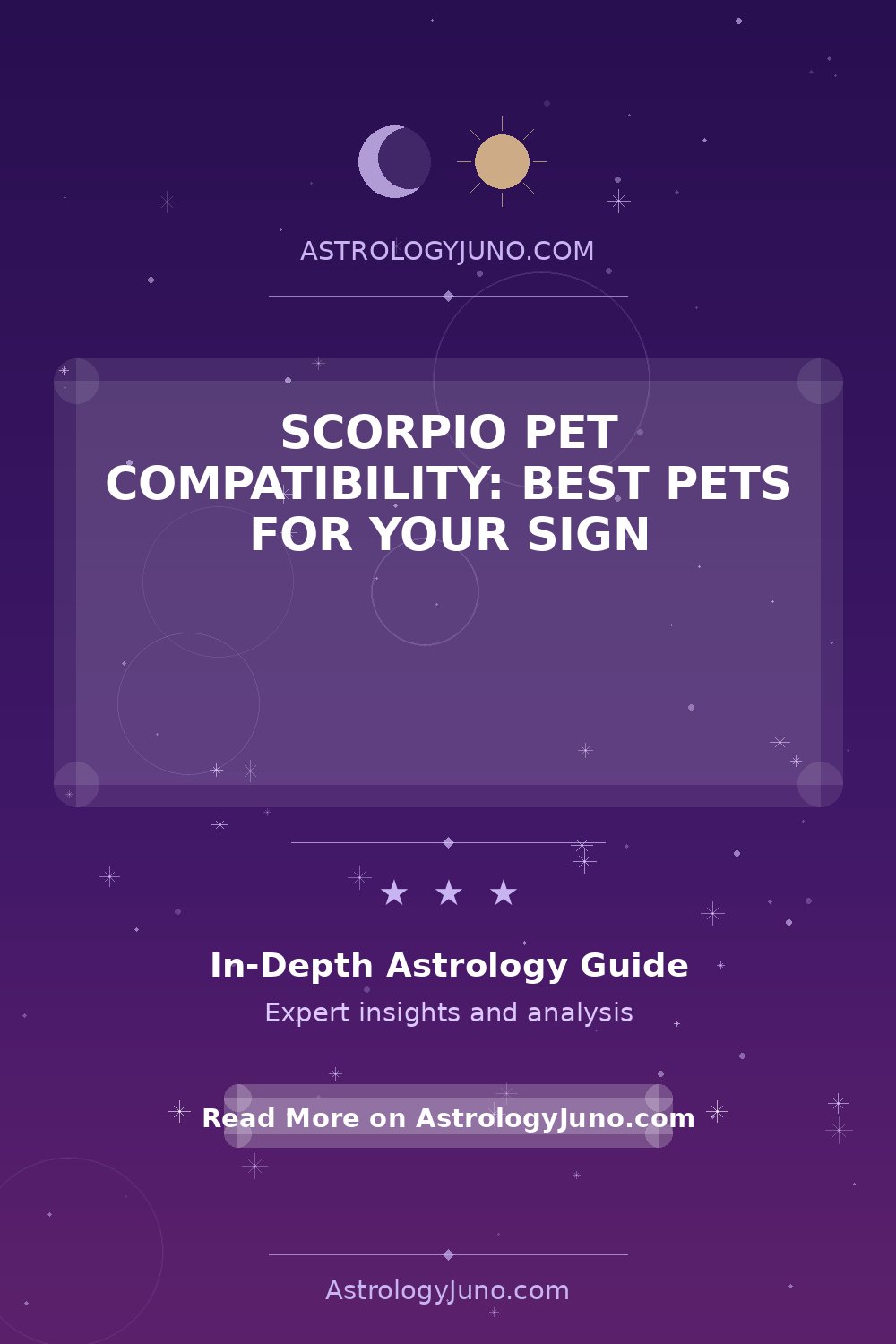 Scorpio Pet Compatibility: Ideal Animal Friends - Astrology Juno