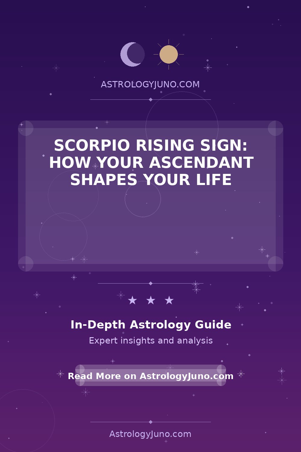 Understanding Scorpio Rising Sign and Its Influence - Astrology Juno