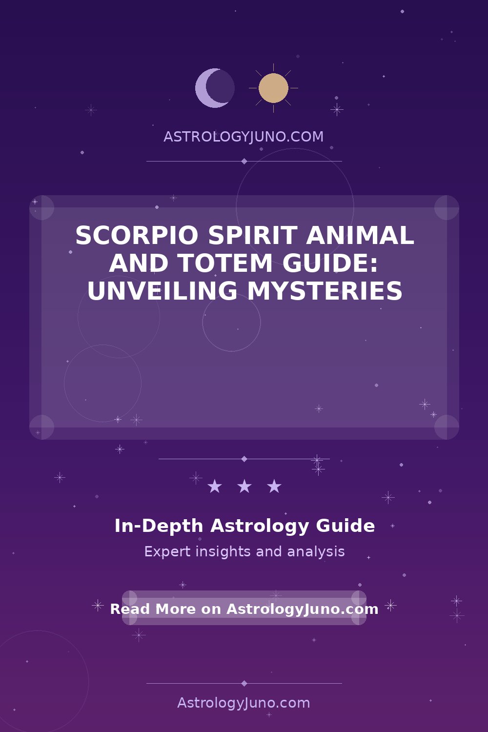 Scorpio Spirit Animal and Totem Guide Explained - Astrology Juno