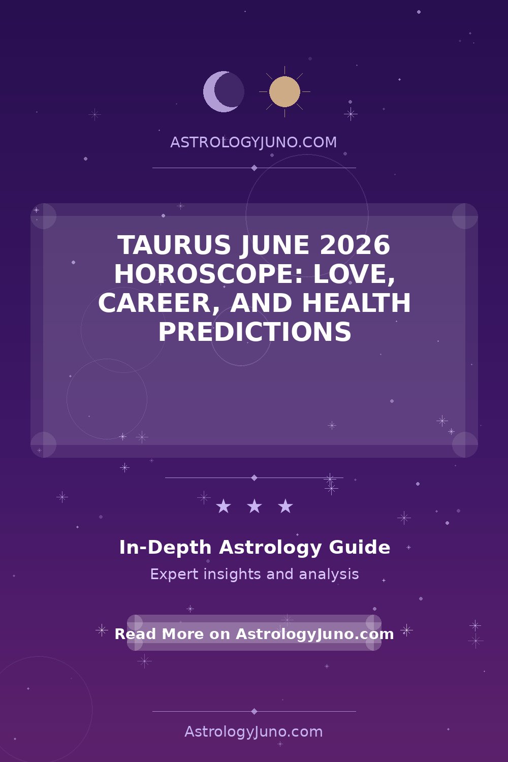 Taurus June 2026 Horoscope: Love, Career, and Health Predictions ...