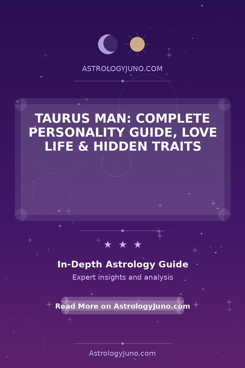 Taurus Man: Complete Personality Guide, Love Life & Hidden Traits ...