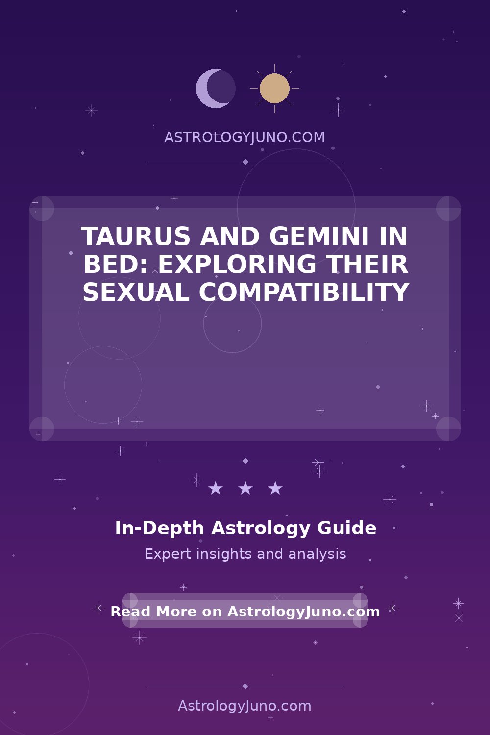 Taurus and Gemini in Bed: Exploring Their Sexual Compatibility ...