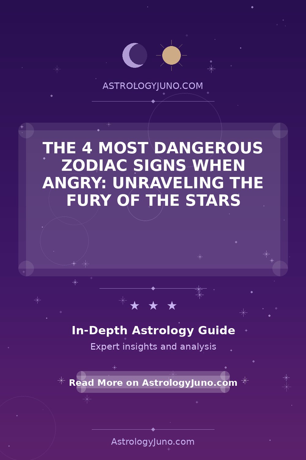The 4 Most Dangerous Zodiac Signs When Angry: Unraveling the Fury of ...