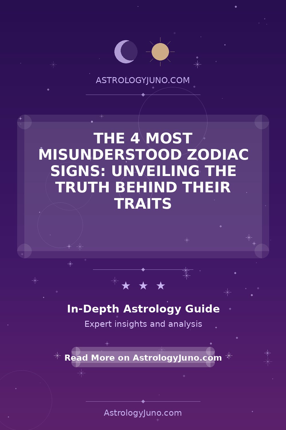 The 4 Most Misunderstood Zodiac Signs: Unveiling the Truth Behind Their ...
