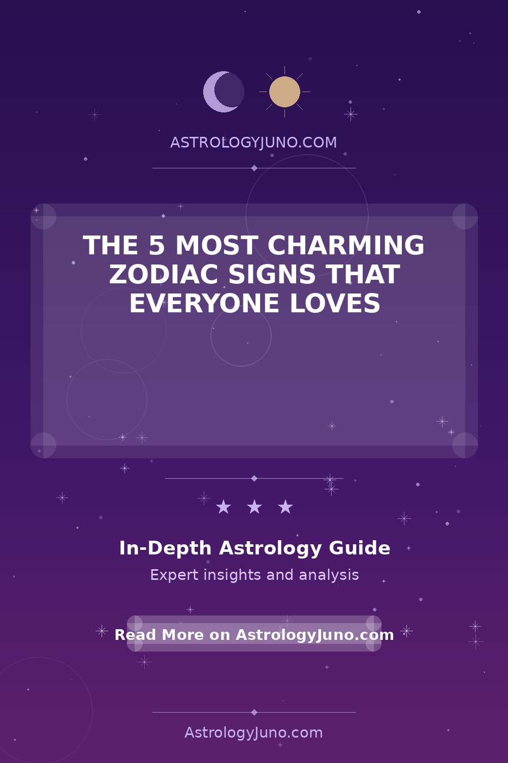 The 5 Most Charming Zodiac Signs That Everyone Loves - Astrology Juno