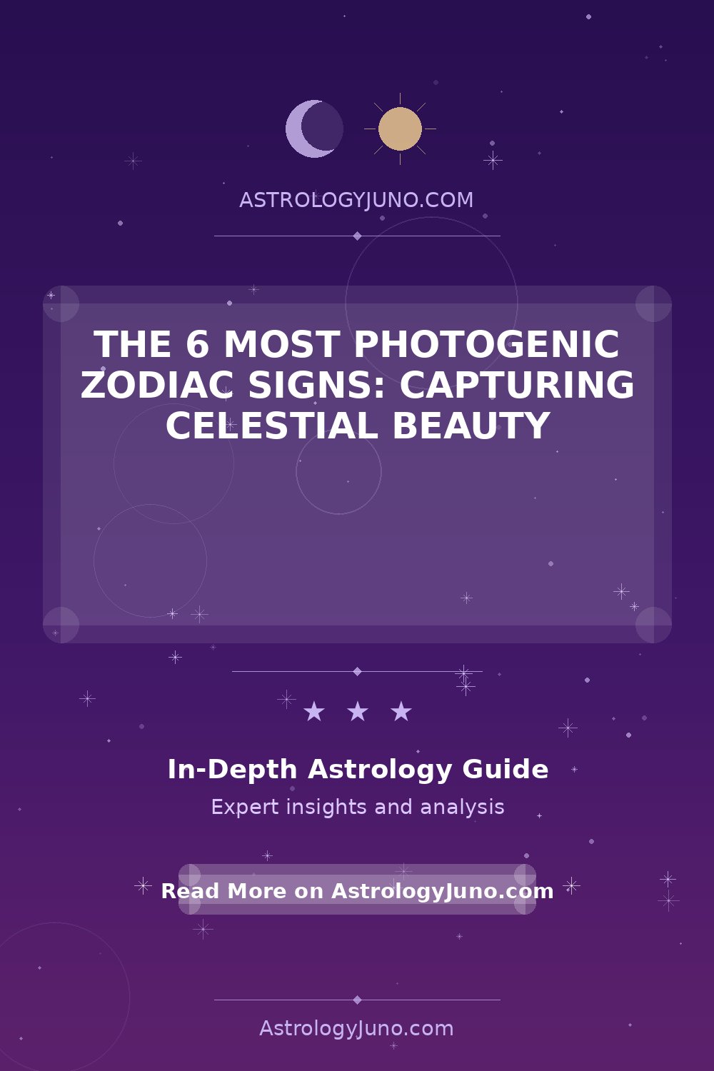 The 6 Most Photogenic Zodiac Signs: Capturing Celestial Beauty ...