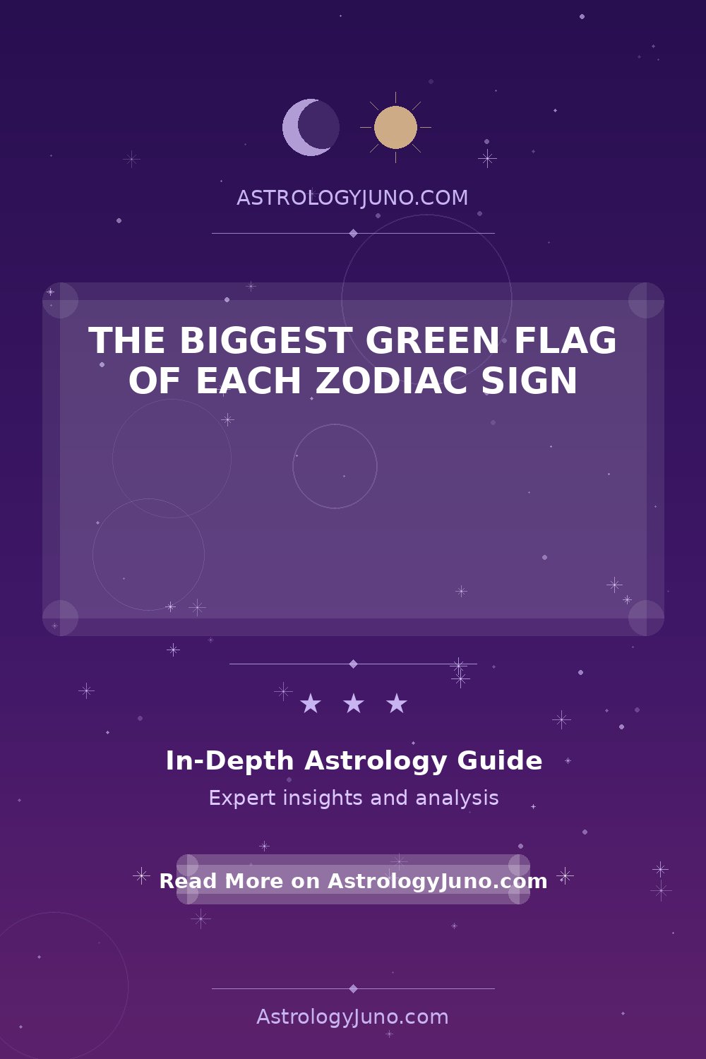 The Biggest Green Flag of Each Zodiac Sign - Astrology Juno