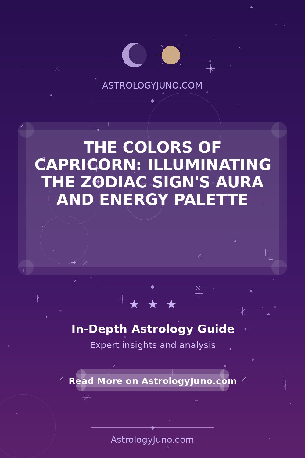The Colors of Capricorn: Illuminating the Zodiac Sign's Aura and Energy ...