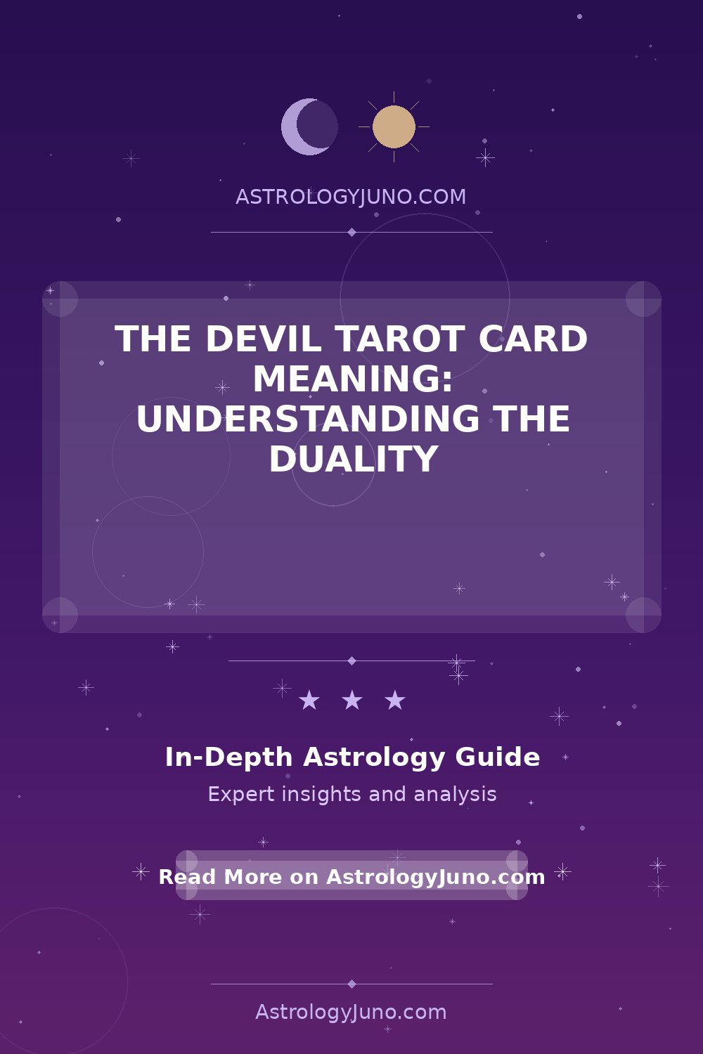 The Devil Tarot Card Explained: Upright & Reversed - Astrology Juno