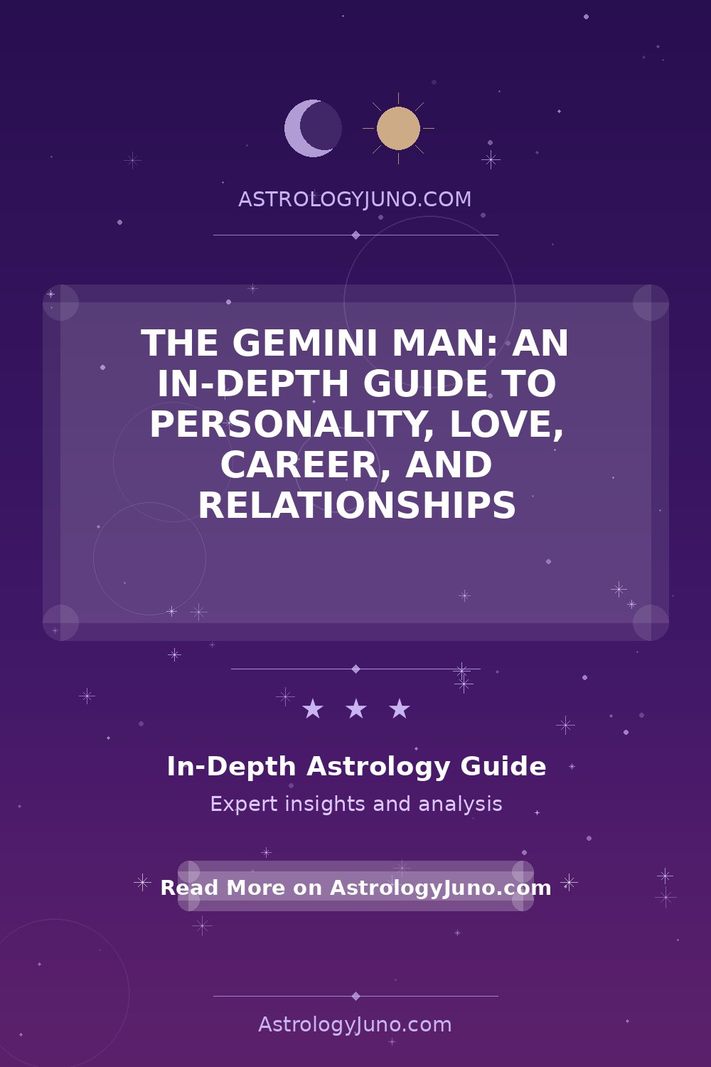 The Gemini Man: An In-Depth Guide to Personality, Love, Career, and ...