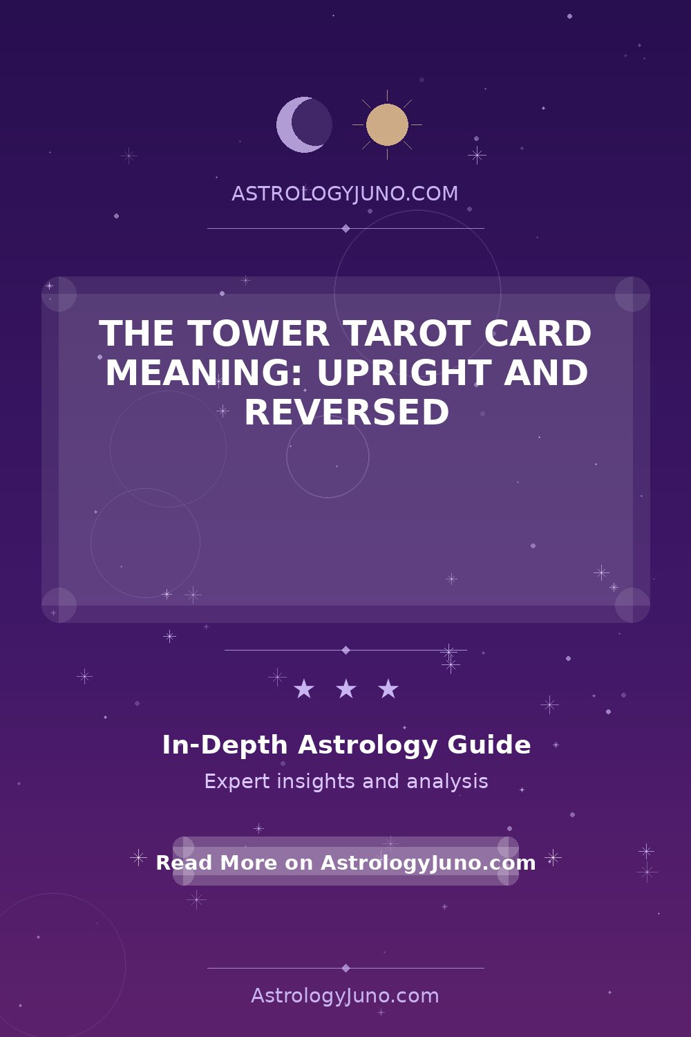 The Tower Tarot Card Meaning Explained - Astrology Juno