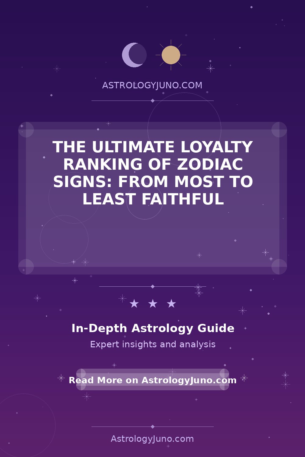The Ultimate Loyalty Ranking of Zodiac Signs: From Most to Least ...