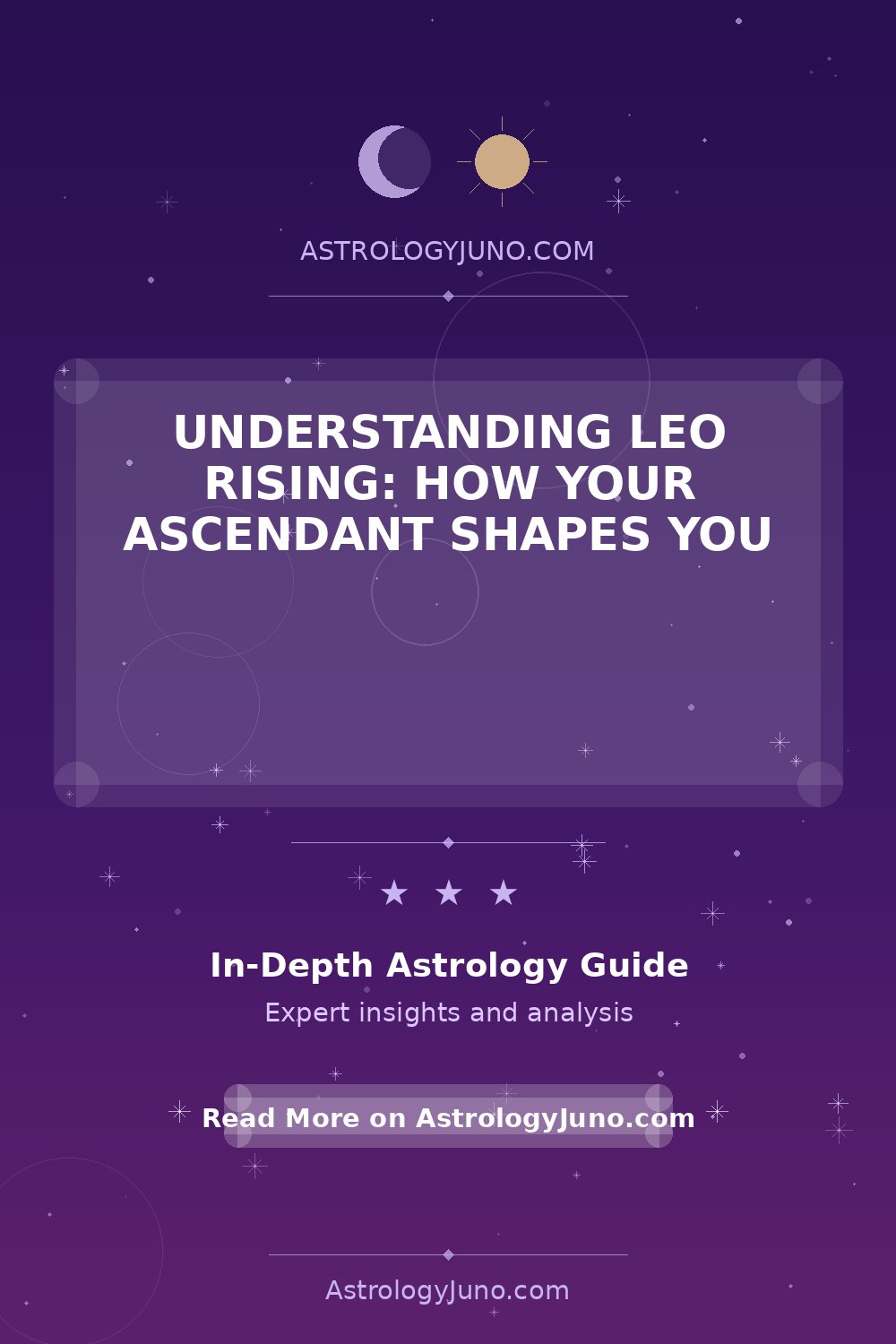 Leo Rising Sign: Influence on Your Life - Astrology Juno