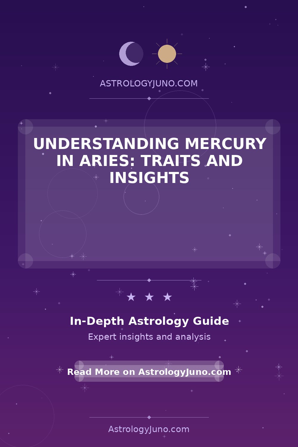 Mercury in Aries: Traits, Influence & Insights - Astrology Juno