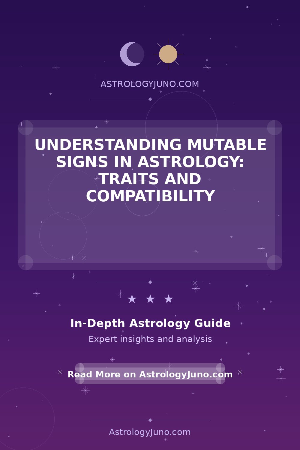 Explore Mutable Signs in Astrology: Traits & Compatibility - Astrology Juno
