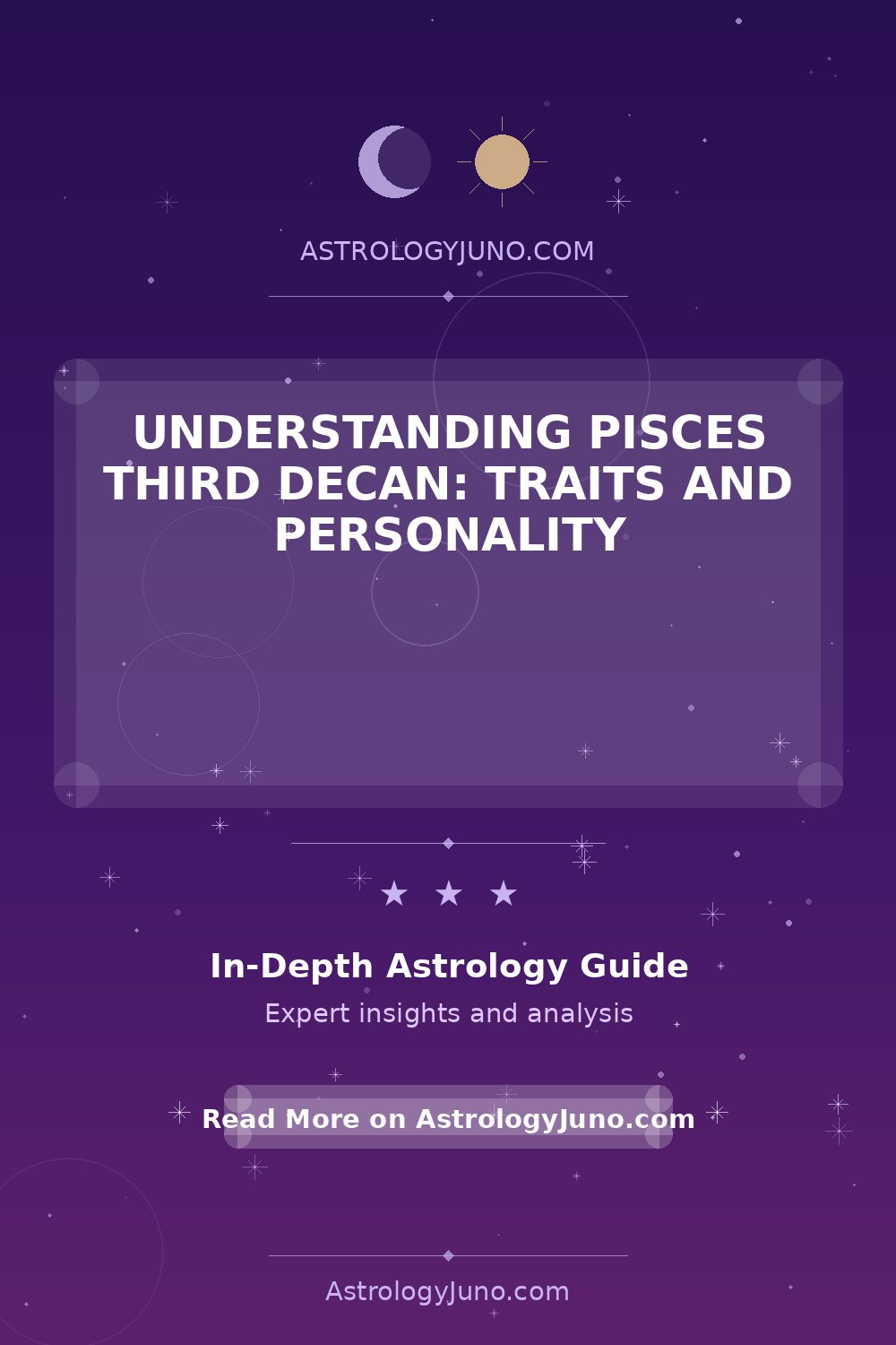 Pisces Third Decan Traits and Personality Insights - Astrology Juno