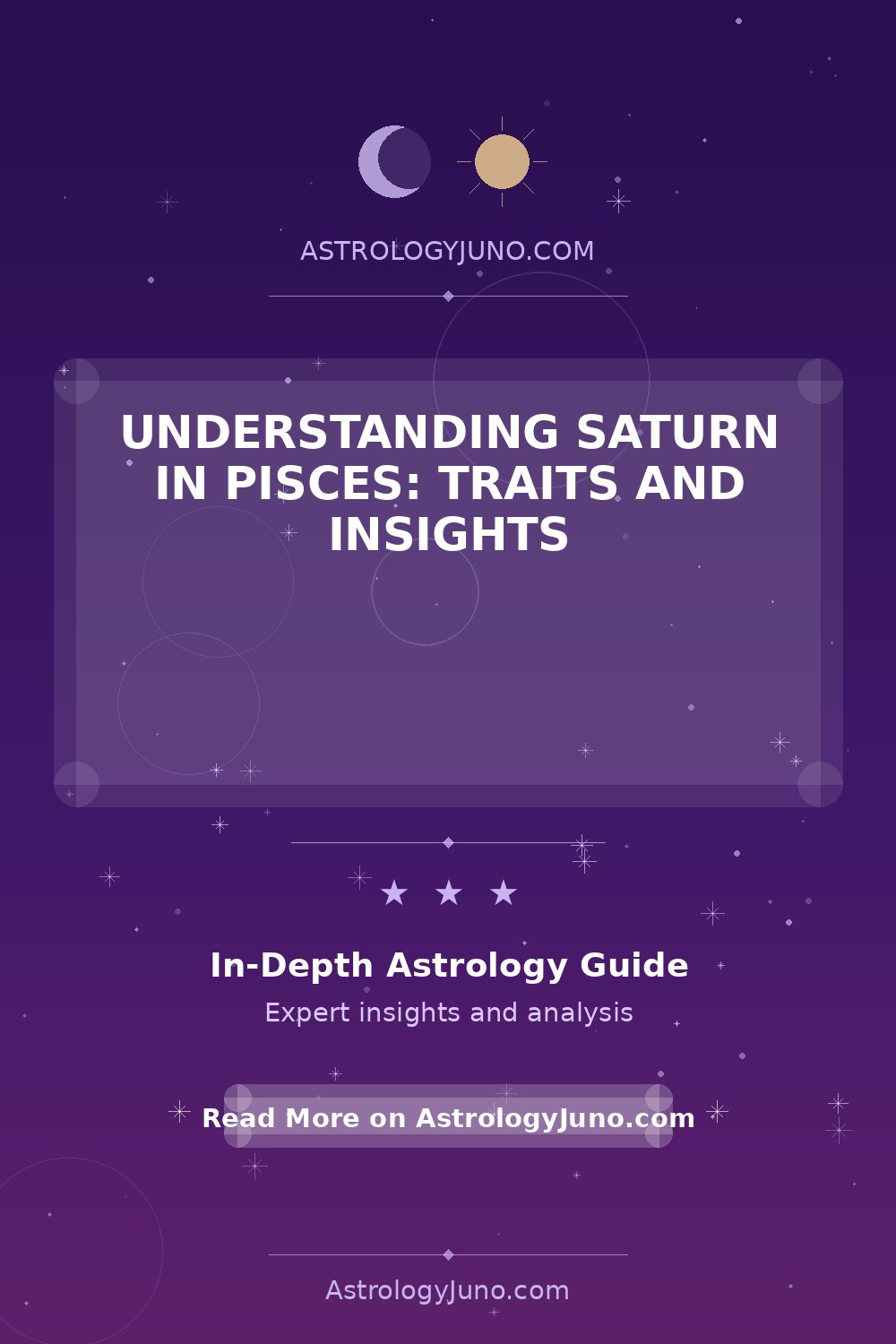 Saturn in Pisces: Traits and Meaning Explained - Astrology Juno