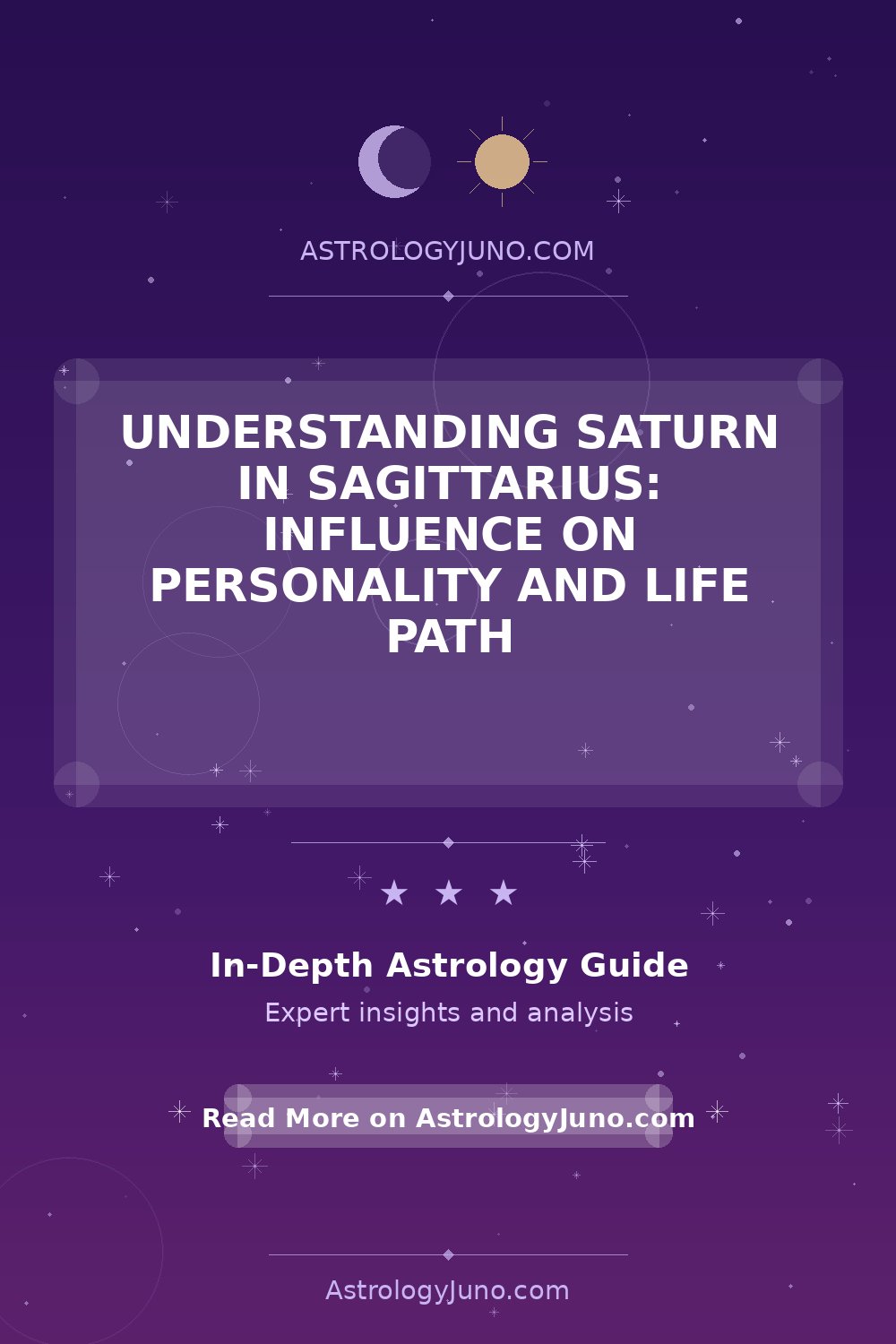 Understanding Saturn in Sagittarius: Influence on Personality and Life ...