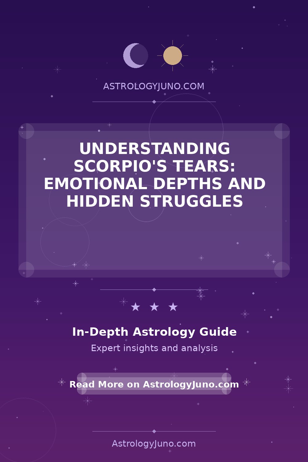 Understanding Scorpio's Tears: Emotional Depths and Hidden Struggles ...