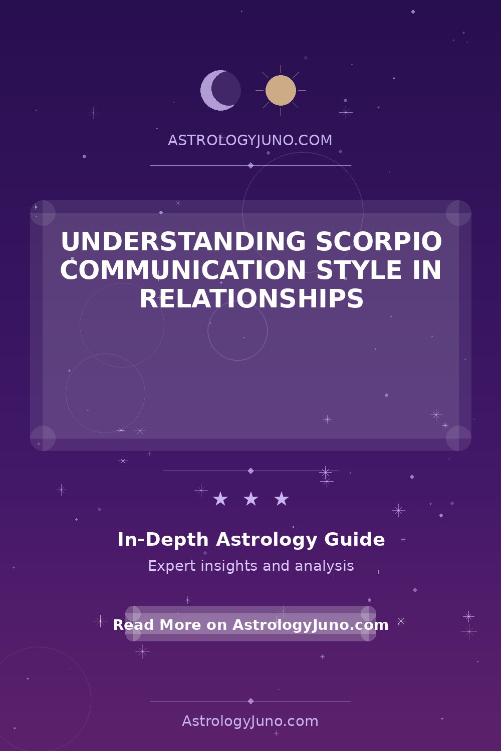 Scorpio Communication in Relationships Explained - Astrology Juno