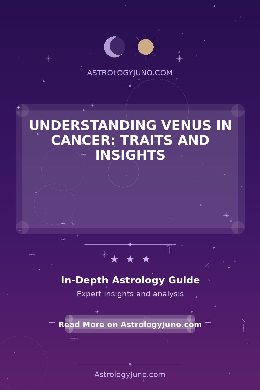 Venus in Cancer: Personality Traits & Insights - Astrology Juno