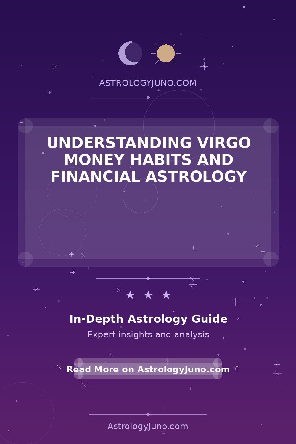 Virgo Money Habits & Financial Astrology Insights - Astrology Juno