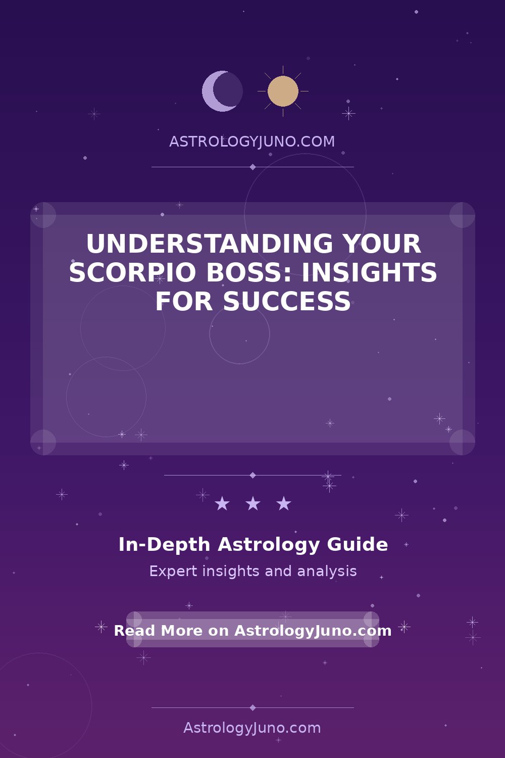 Scorpio Boss: What to Expect at Work - Astrology Juno