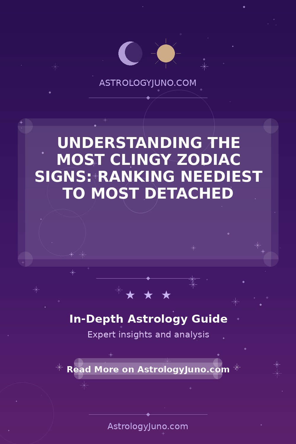 Understanding the Most Clingy Zodiac Signs: Ranking Neediest to Most ...