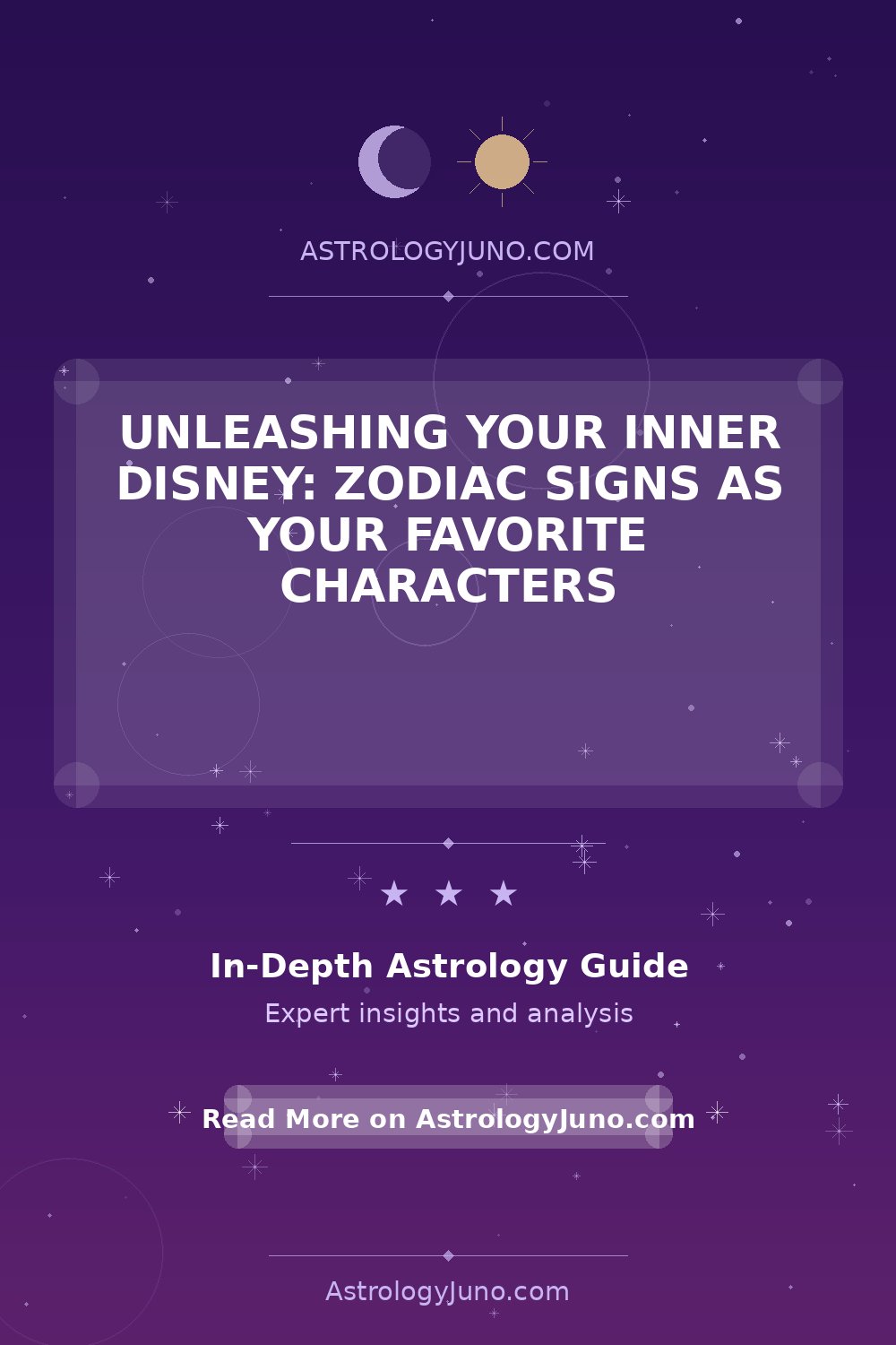 Unleashing Your Inner Disney: Zodiac Signs as Your Favorite Characters ...