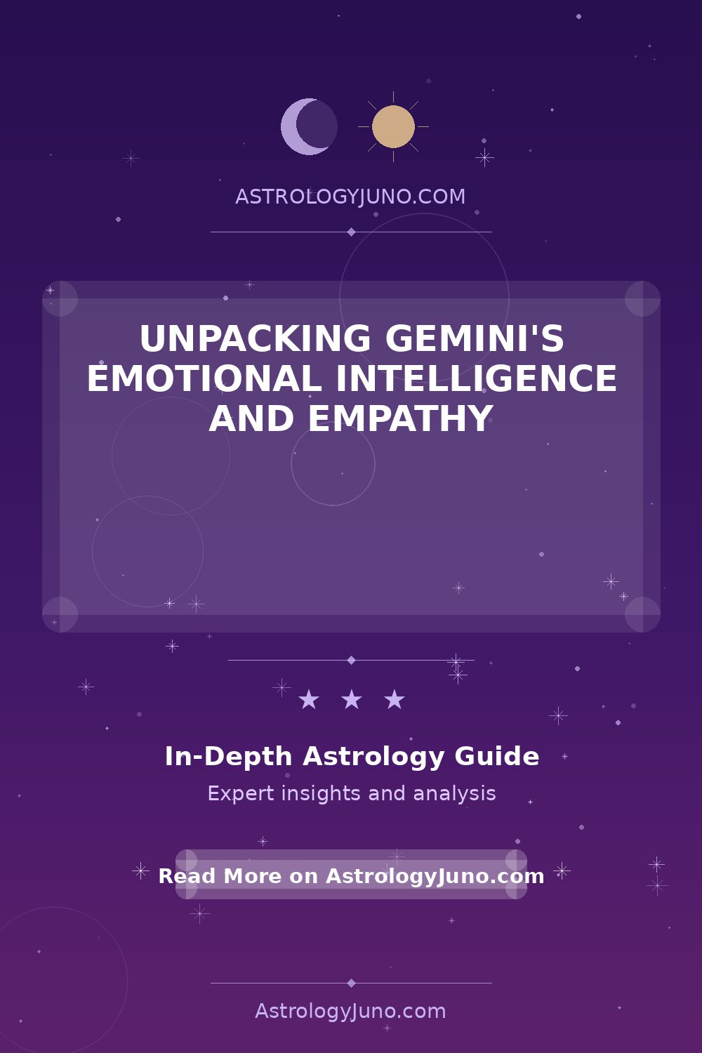 Gemini's Emotional Intelligence and Empathy Insights - Astrology Juno