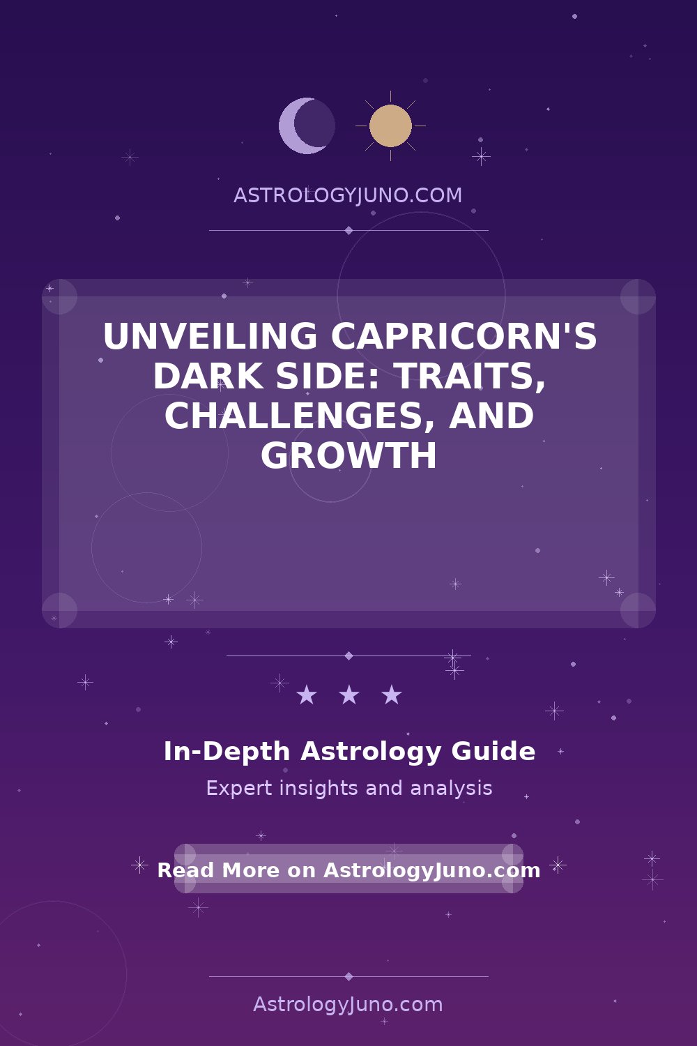 Capricorn's Dark Side: Traits and Challenges Explained - Astrology Juno