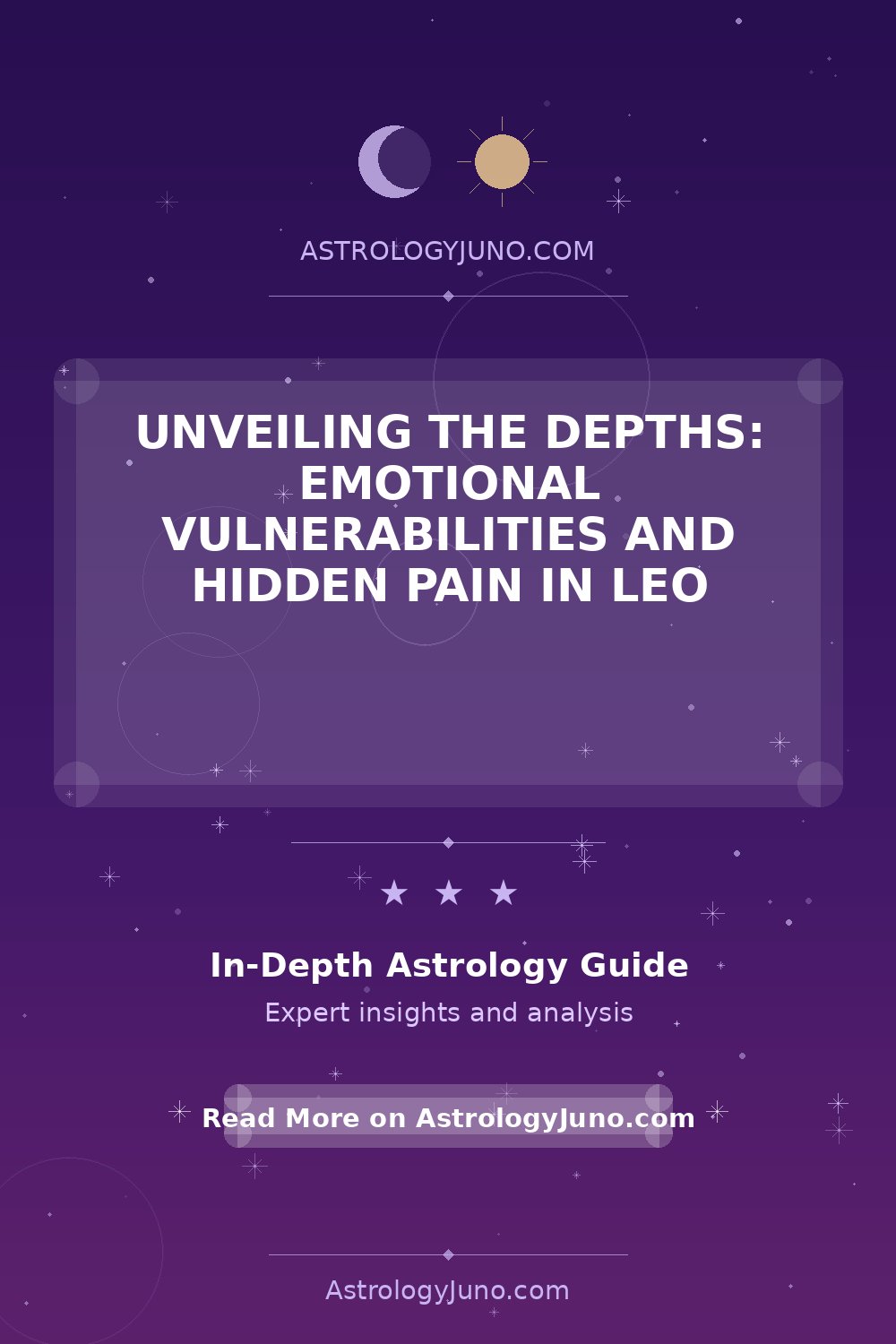 Unveiling the Depths: Emotional Vulnerabilities and Hidden Pain in Leo ...