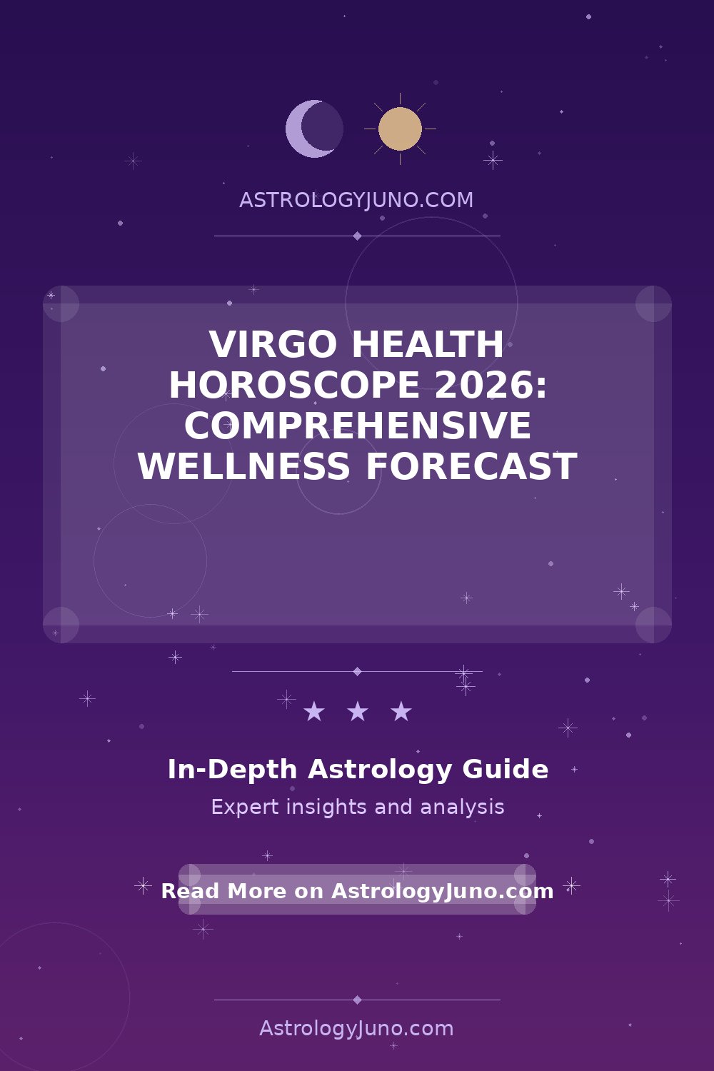 Virgo Health Horoscope 2026: Wellness Insights - Astrology Juno