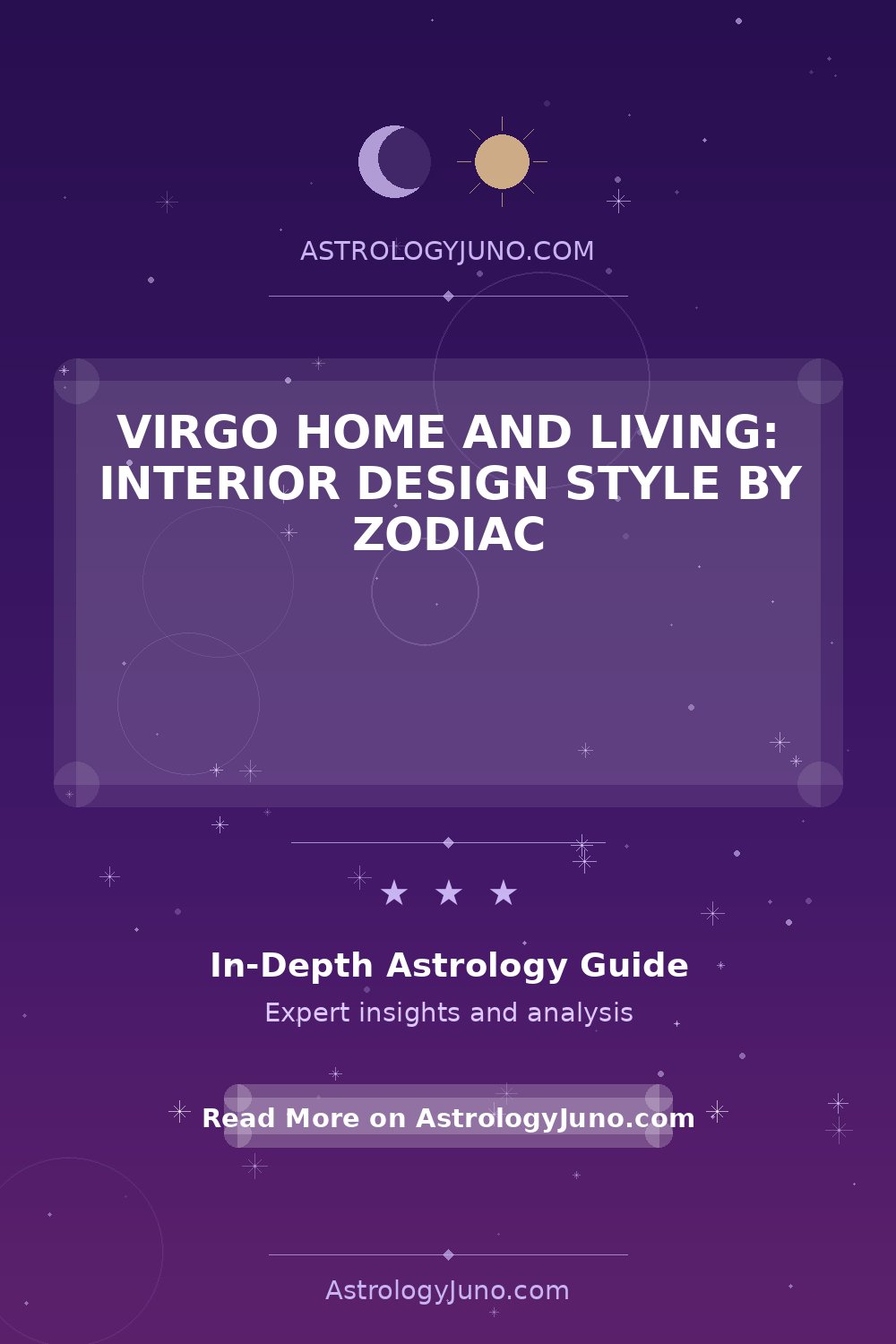 Virgo Home and Living: Interior Design Style by Zodiac - Astrology Juno
