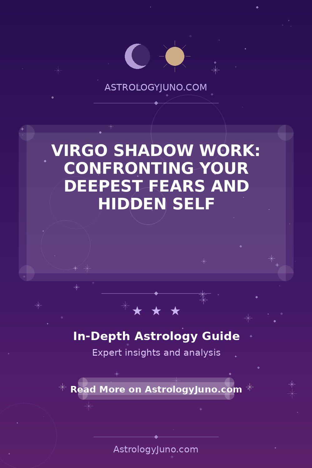 Virgo Shadow Work: Confronting Your Deepest Fears and Hidden Self ...
