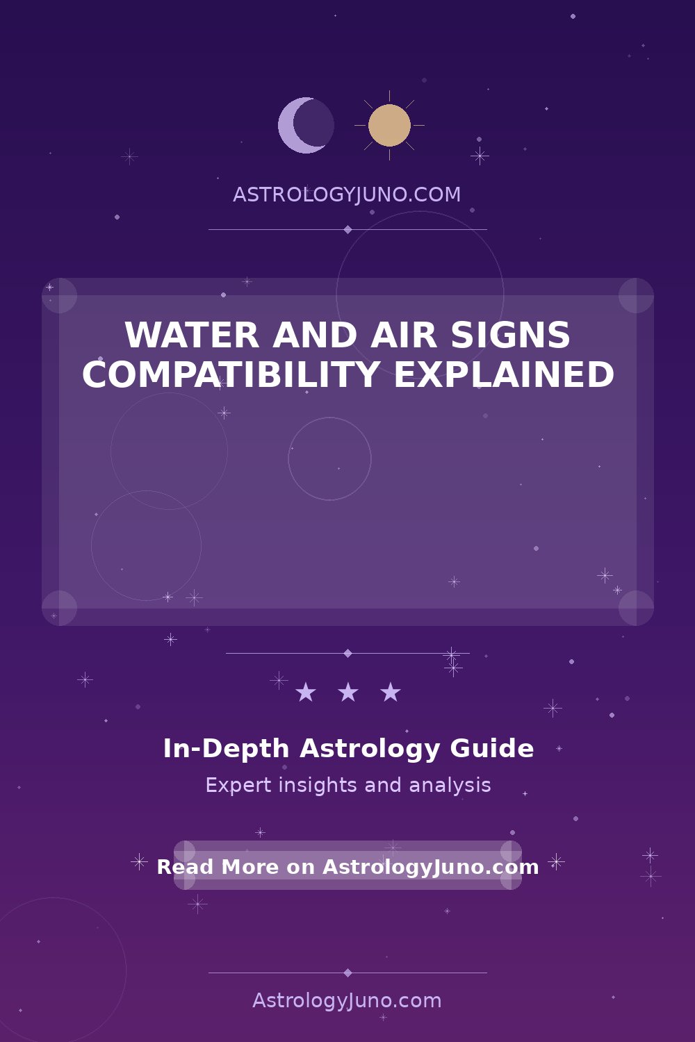 Water and Air Signs: Understanding Compatibility - Astrology Juno
